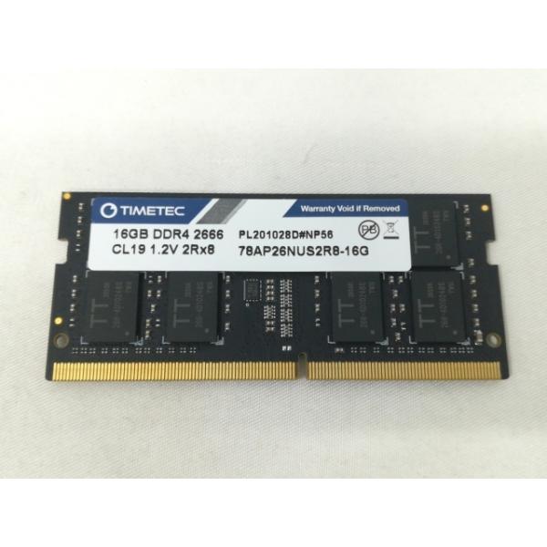 ■分類：メモリー■ランク：中古■メーカー：260PIN■備考：TIMETEC 付属品：本体のみ■保証期間：１週間■注意事項：お客様のモニター発色の具合によって、実際の商品と色合いが異なる場合があります。