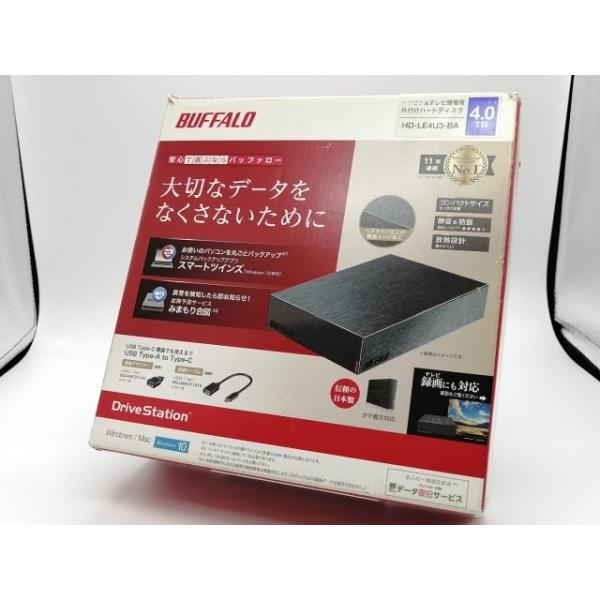 ■分類：外付け HDD■ランク：中古■メーカー：BUFFALO■製造番号：10535000625962■備考：状態：シール痕があります。 付属品：箱、電源アダプタ、USBケーブル■保証期間：１週間■注意事項：お客様のモニター発色の具合によっ...