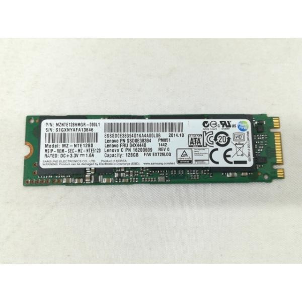 ■分類：SSD■ランク：中古■メーカー：各社■製造番号：S1GXNYAFA13646■備考：型番：MZNTE128HMGR-000L1 付属品：本体のみ■保証期間：１週間■注意事項：お客様のモニター発色の具合によって、実際の商品と色合いが異...