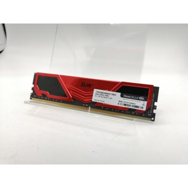■分類：メモリー■ランク：中古■メーカー：DDR4■備考：メーカー：TEAM GROUP 付属品：本体のみ■保証期間：１週間■注意事項：お客様のモニター発色の具合によって、実際の商品と色合いが異なる場合があります。