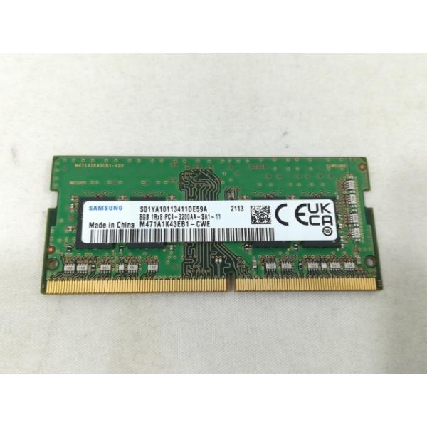 ■分類：メモリー■ランク：中古■メーカー：260PIN■備考：SAMSUNG 付属品：本体のみ■保証期間：１週間■注意事項：お客様のモニター発色の具合によって、実際の商品と色合いが異なる場合があります。