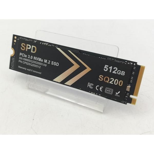 ■分類：SSD■ランク：中古■メーカー：各社■製造番号：01A9■備考：SPD　SQ200 CP02SQ200512付属品：本体のみ■保証期間：１週間■注意事項：お客様のモニター発色の具合によって、実際の商品と色合いが異なる場合があります。