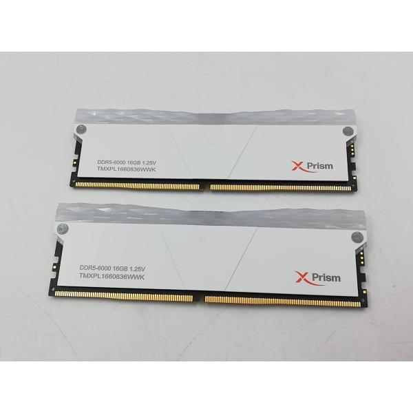 ■分類：メモリー■ランク：中古■メーカー：DDR5■製造番号：181/182■備考：TMXPL1660836WWK/V-Color付属品：本体のみ■保証期間：１週間■注意事項：お客様のモニター発色の具合によって、実際の商品と色合いが異なる場...