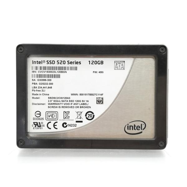 ■分類：SSD■ランク：中古■メーカー：各社2.5SSD■製造番号：CVCV1530023L120BGN■備考：Intel SSD 520 SSDSC2CW120A3 付属品：本体のみ■保証期間：１週間■注意事項：お客様のモニター発色の具合...