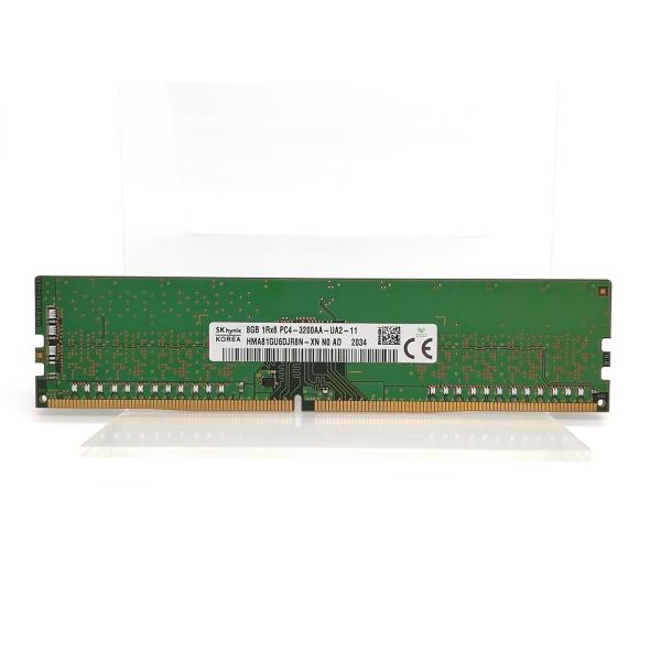 ■分類：メモリー■ランク：中古■メーカー：DDR4■製造番号：2034■備考：SK Hynix HMA81GU6DJR8N-XN付属品：本体のみ■保証期間：１週間■注意事項：お客様のモニター発色の具合によって、実際の商品と色合いが異なる場合...