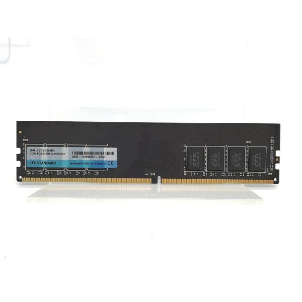 ■分類：メモリー■ランク：中古■メーカー：DDR4■製造番号：0242■備考：CFD D4U2666CS-8G 付属品：本体のみ■保証期間：１週間■注意事項：お客様のモニター発色の具合によって、実際の商品と色合いが異なる場合があります。
