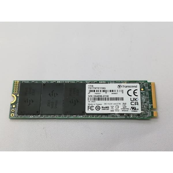 ■分類：SSD■ランク：中古■メーカー：各社■製造番号：H648960130■備考：トランセンド/TS1TMTE110Q-E付属品：本体のみ■保証期間：１週間■注意事項：お客様のモニター発色の具合によって、実際の商品と色合いが異なる場合があ...