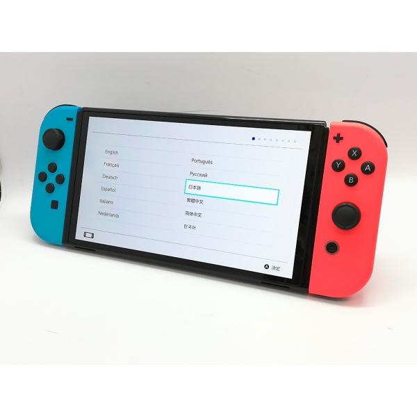 ■分類：据置ゲーム機■ランク：ランクB■メーカー：Nintendo■製造番号：XTJ50076305363■備考：状態：Joy-Con左日焼け、背面スレ、ドックスレ 付属品：ACアダプタ、グリップ、ドック■保証期間：１ヶ月■注意事項：お客様...