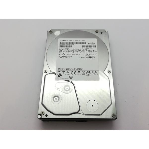 ■分類：3.5インチ 内蔵型SATA HDD■ランク：中古■メーカー：HITACHI■製造番号：HD3RPHBH■備考：付属品：本体のみ■保証期間：１週間■注意事項：お客様のモニター発色の具合によって、実際の商品と色合いが異なる場合があります。