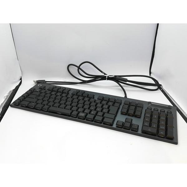 ■分類：パソコン用アクセサリー■ランク：中古■メーカー：Logicool■製造番号：2029MR25F818■備考：■キーボード/フルサイズ/JIS配列/メカニカル(Kailh Low Prolife)/GL Linear/有線 状態：筐体...