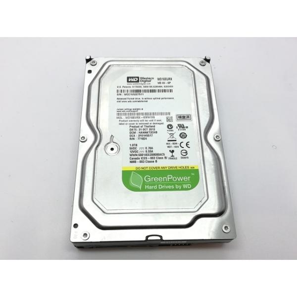 ■分類：3.5インチ 内蔵型SATA HDD■ランク：中古■メーカー：W.D.■製造番号：WCC1U5327511■備考：付属品：本体のみ■保証期間：１週間■注意事項：お客様のモニター発色の具合によって、実際の商品と色合いが異なる場合があります。