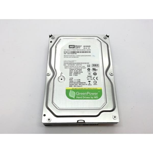 ■分類：3.5インチ 内蔵型SATA HDD■ランク：中古■メーカー：W.D.■製造番号：WCC1U5352185■備考：付属品：本体のみ■保証期間：１週間■注意事項：お客様のモニター発色の具合によって、実際の商品と色合いが異なる場合があります。