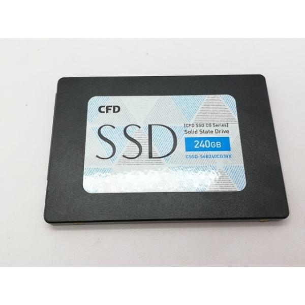 ■分類：SSD■ランク：中古■メーカー：CFD■製造番号：021919TPC3X002312■備考：型番：CSSD-S6B240CG3VX付属品：箱■保証期間：１週間■注意事項：お客様のモニター発色の具合によって、実際の商品と色合いが異なる...