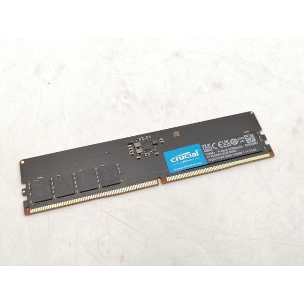 ■分類：メモリー■ランク：中古■メーカー：DDR5■製造番号：S802C1A2245E75DD661■備考：crucial■保証期間：１週間■注意事項：お客様のモニター発色の具合によって、実際の商品と色合いが異なる場合があります。