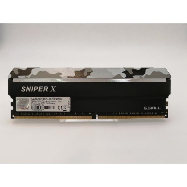 ■分類：メモリー■ランク：中古■メーカー：DDR4■製造番号：19495525327/19495525328■備考：G.SKILL/SNIPER X ヒートシンク付 付属品：本体のみ■保証期間：１週間■注意事項：お客様のモニター発色の具合に...