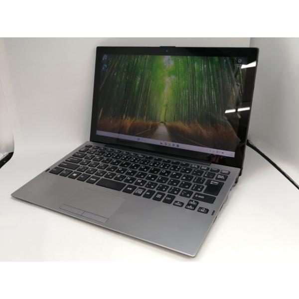 ■分類：Windowsタブレット■ランク：ランクC■メーカー：VAIO■製造番号：4396063■備考：※バッテリー劣化症状あり状態：画面にキーボード痕、キズ、軽度輝度ムラ、軽度ホワイトスポット/外装にキズ、打痕、塗装剥がれ/キーボード、パ...