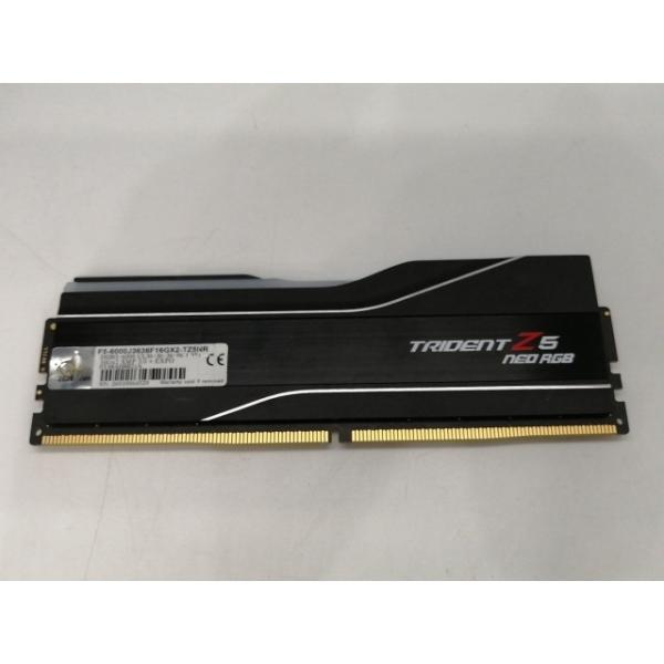 ■分類：メモリー■ランク：中古■メーカー：DDR5■製造番号：4529/4530■備考：TRIDENT　Z5G.Skill/ヒートシンク付き付属品：箱■保証期間：１週間■注意事項：お客様のモニター発色の具合によって、実際の商品と色合いが異な...