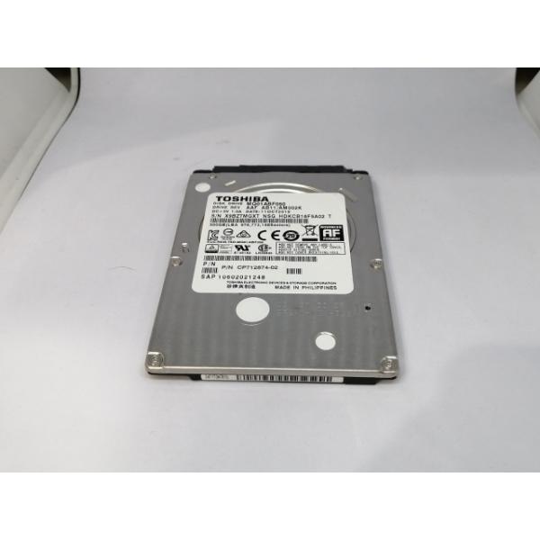 ■分類：2.5インチ 内蔵型SATA HDD■ランク：中古■メーカー：TOSHIBA■製造番号：X9BZTMGXT■備考：※健康状態：正常、電源投入回数：1563回、使用時間：13787時間 付属品：本体のみ■保証期間：１週間■注意事項：お...