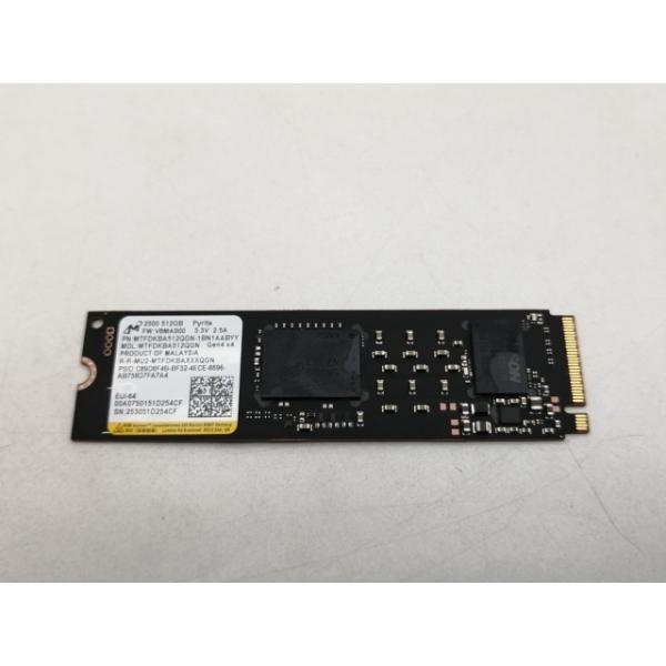 ■分類：SSD■ランク：中古■メーカー：各社■備考：MTFDDKBA512QGN■保証期間：１週間■注意事項：お客様のモニター発色の具合によって、実際の商品と色合いが異なる場合があります。
