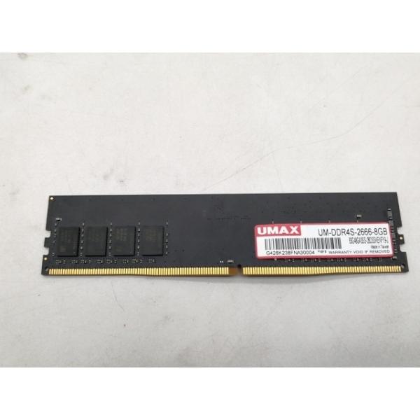 ■分類：メモリー■ランク：中古■メーカー：DDR4■製造番号：G426K238FNA30004■備考：UMAX■保証期間：１週間■注意事項：お客様のモニター発色の具合によって、実際の商品と色合いが異なる場合があります。