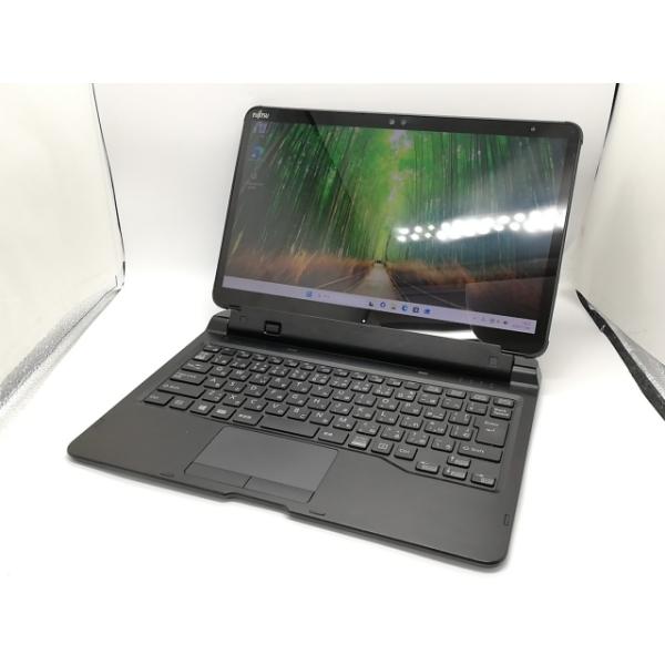 ■分類：Windowsタブレット■ランク：ランクC■メーカー：Fujitsu■製造番号：R1Z00815■備考：※256G SSD換装済み※ 状態：画面に色シミとキズ、外装にスレやキズがございます  付属品：ACアダプタ、ACコード、スマー...