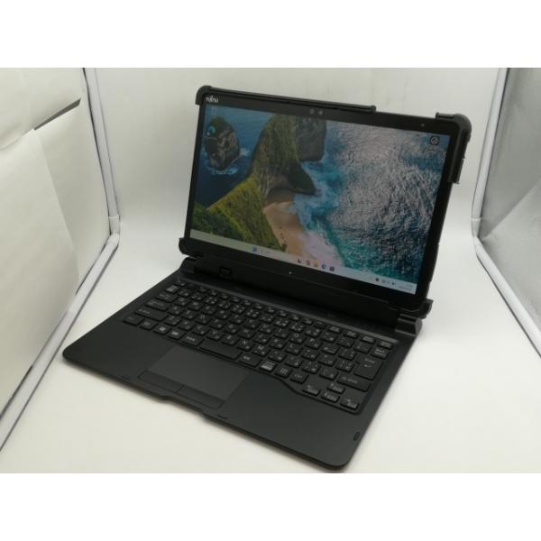 ■分類：Windowsタブレット■ランク：ランクC■メーカー：Fujitsu■製造番号：R1200580■備考：状態：外装にキズやスレ、画面にキズと薄いホワイトスポットあり 付属品：ACアダプタ、ACコード、スマートキーボード、背面カバー■...