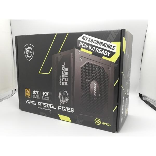 ■分類：パソコン用アクセサリー■ランク：未使用■メーカー：MSI■製造番号：3067ZP8B15CE010321000058■備考：ATX電源　80Plus「GOLD」/ATX3.0/PCIe5.0READY未使用品でございます※未使用確認...