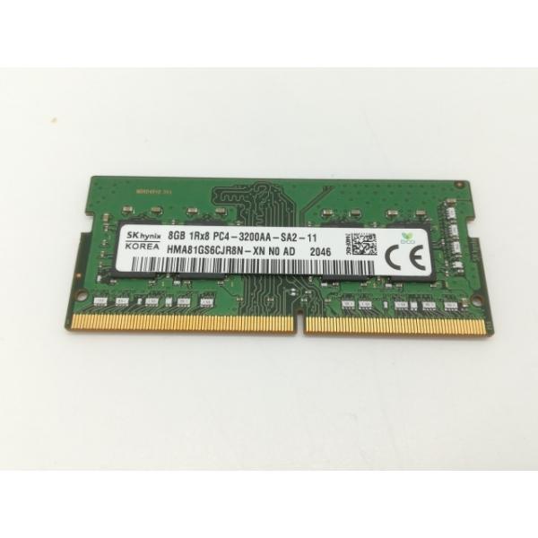 ■分類：メモリー■ランク：中古■メーカー：260PIN■製造番号：2046■備考：SKhynix付属品：本体のみ■保証期間：１週間■注意事項：お客様のモニター発色の具合によって、実際の商品と色合いが異なる場合があります。