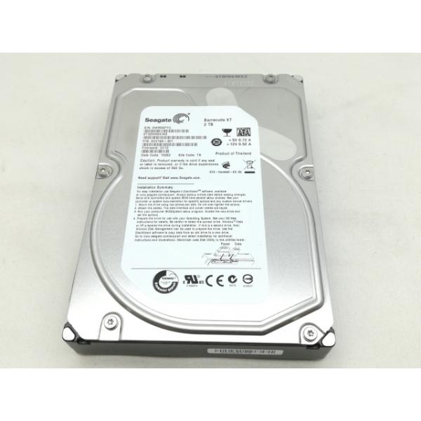■分類：3.5インチ 内蔵型SATA HDD■ランク：中古■メーカー：Seagate■製造番号：9WM08PYG■備考：付属品：本体のみ■保証期間：１週間■注意事項：お客様のモニター発色の具合によって、実際の商品と色合いが異なる場合があります。