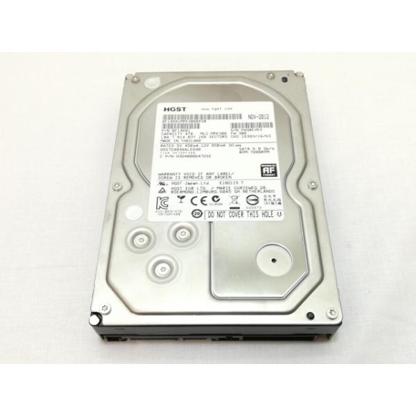 ■分類：3.5インチ 内蔵型SATA HDD■ランク：中古■メーカー：HGST■製造番号：PAGBEVKV■備考：付属品：本体のみ■保証期間：１週間■注意事項：お客様のモニター発色の具合によって、実際の商品と色合いが異なる場合があります。