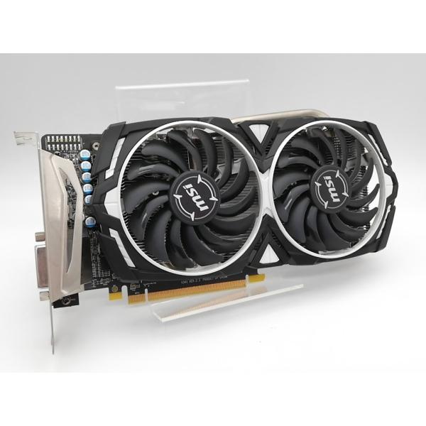 ■分類：ビデオボード■ランク：中古■メーカー：MSI■製造番号：602-V341-1110B1803000385■備考：背面ネジ部に一部封印シールあり状態：ほこり汚れ、オイルブリード、FAN軽度異音あり箱本体製造番号違い付属品：箱、印刷物、...