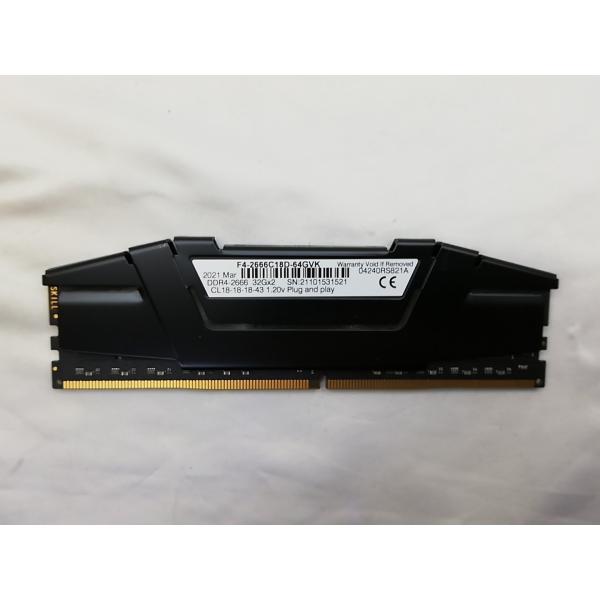 ■分類：メモリー■ランク：中古■メーカー：DDR4■製造番号：21101531521■備考：G.SKILL RIPJAWS V■保証期間：１週間■注意事項：お客様のモニター発色の具合によって、実際の商品と色合いが異なる場合があります。
