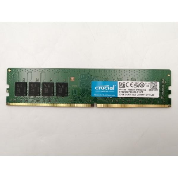 ■分類：メモリー■ランク：中古■メーカー：DDR4■製造番号：S802C1A2123E5431509■備考：MT/crucial 付属品：本体のみ■保証期間：１週間■注意事項：お客様のモニター発色の具合によって、実際の商品と色合いが異なる場...