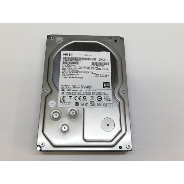 ■分類：3.5インチ 内蔵型SATA HDD■ランク：中古■メーカー：HGST■製造番号：PBHJKRNP■備考：付属品：本体のみ■保証期間：１週間■注意事項：お客様のモニター発色の具合によって、実際の商品と色合いが異なる場合があります。