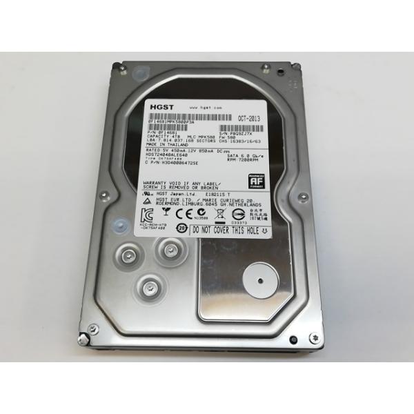 ■分類：3.5インチ 内蔵型SATA HDD■ランク：中古■メーカー：HGST■製造番号：PBG9ZJ7X■備考：付属品：本体のみ■保証期間：１週間■注意事項：お客様のモニター発色の具合によって、実際の商品と色合いが異なる場合があります。