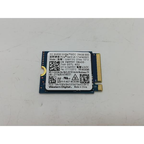 ■分類：SSD■ランク：中古■メーカー：各社■製造番号：21168S458031■備考：W.D. SN530 SDBPTPZ-256G-1012付属品：本体のみ■保証期間：１週間■注意事項：お客様のモニター発色の具合によって、実際の商品と色...