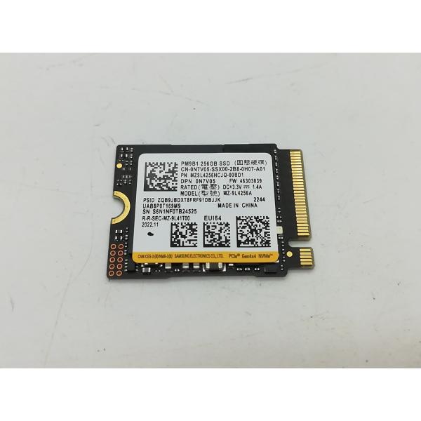 ■分類：SSD■ランク：中古■メーカー：各社■製造番号：S6N1NF0TB24525■備考：SAMSUNG PM9B1 MZ9L4256HCJQ-00BD1付属品：本体のみ■保証期間：１週間■注意事項：お客様のモニター発色の具合によって、実...