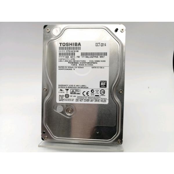 ■分類：3.5インチ 内蔵型SATA HDD■ランク：中古■メーカー：TOSHIBA■製造番号：X4LU0ZYNSWK7■備考：付属品：本体のみ■保証期間：１週間■注意事項：お客様のモニター発色の具合によって、実際の商品と色合いが異なる場合...