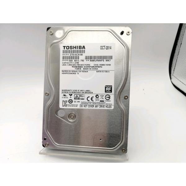 ■分類：3.5インチ 内蔵型SATA HDD■ランク：中古■メーカー：TOSHIBA■製造番号：X4MUR9NFSWK7■備考：付属品：本体のみ■保証期間：１週間■注意事項：お客様のモニター発色の具合によって、実際の商品と色合いが異なる場合...