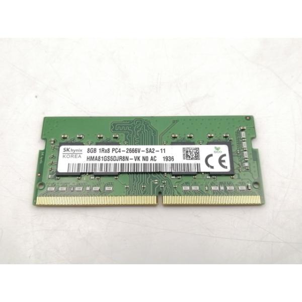 ■分類：メモリー■ランク：中古■メーカー：260PIN■製造番号：1911 1936*2 2007■備考：SKhynix純正 付属品：本体のみ■保証期間：１週間■注意事項：お客様のモニター発色の具合によって、実際の商品と色合いが異なる場合が...