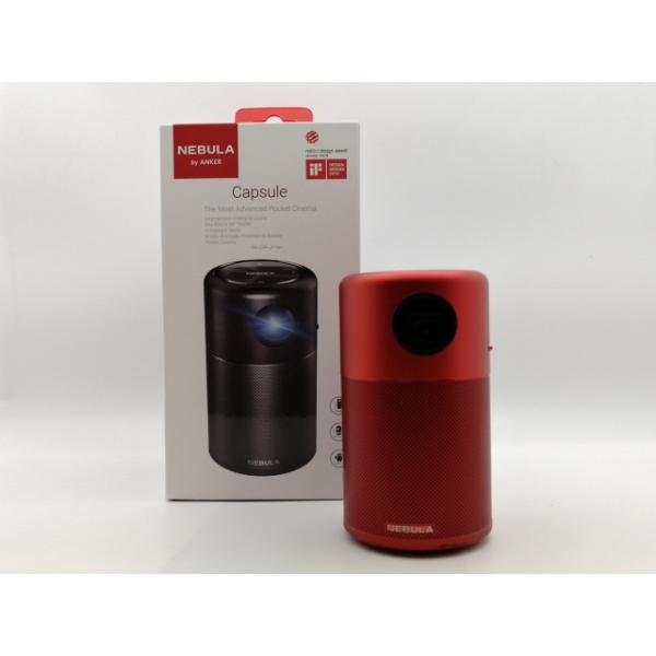 ■分類：プロジェクター■ランク：ランクB■メーカー：Anker■製造番号：D4111591■備考：状態：本体外装キズ、リモコンキズ・べたつきあり付属品：箱、印刷物、MicroUSBケーブル、リモコン■保証期間：１ヶ月■注意事項：お客様のモニ...