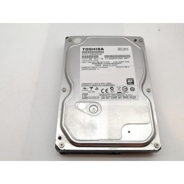 ■分類：3.5インチ 内蔵型SATA HDD■ランク：中古■メーカー：TOSHIBA■製造番号：Z3AKHTUNSWK7■備考：付属品：本体のみ■保証期間：１週間■注意事項：お客様のモニター発色の具合によって、実際の商品と色合いが異なる場合...