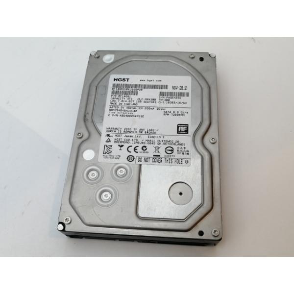 ■分類：3.5インチ 内蔵型SATA HDD■ランク：中古■メーカー：HGST■製造番号：PAGEHZ5S■備考：電源投入回数：6623回(動作確認時)使用時間：67391時間(動作確認時)付属品：本体のみ■保証期間：１週間■注意事項：お客...
