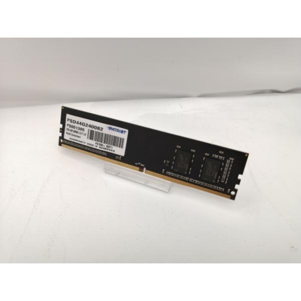 ■分類：メモリー■ランク：中古■メーカー：DDR4■製造番号：2271■備考：PATRIOT 型番：PSD44G240082 付属品：本体のみ■保証期間：１週間■注意事項：お客様のモニター発色の具合によって、実際の商品と色合いが異なる場合が...