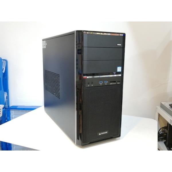 ■分類：Windowsデスクトップパソコン■ランク：ランクB■メーカー：mouse■製造番号：U102900164■備考：※HDDとSSD抜き取り ※BIOS起動確認のみ 状態：ケースにスレ 付属品：箱、電源ケーブル、印刷物、USBケーブル...