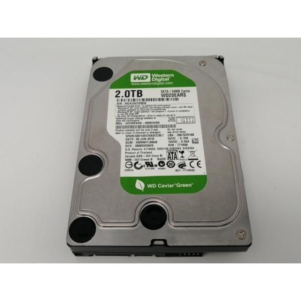 ■分類：3.5インチ 内蔵型SATA HDD■ランク：中古■メーカー：W.D.■製造番号：WCAZA0129050■備考：健康状態：正常電源投入回数：28回　使用時間：4908時間（03月時点）付属品：本体のみ■保証期間：１週間■注意事項：...