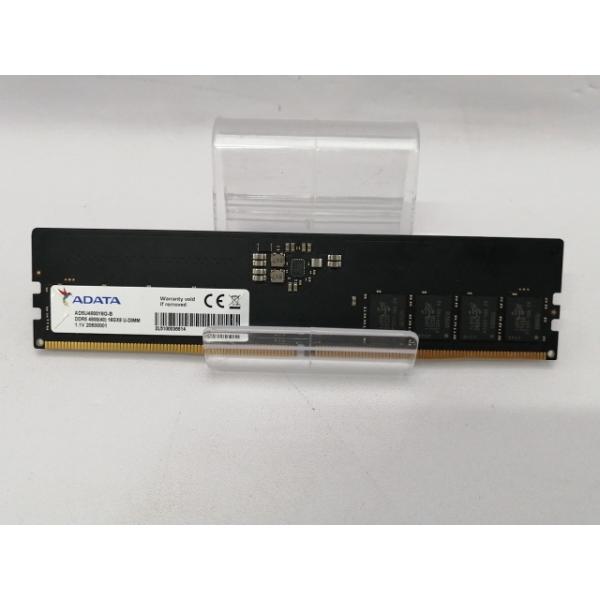 ■分類：メモリー■ランク：中古■メーカー：DDR5■製造番号：2L5100036614■備考：ADATAModel:AD5U480016G-B付属品：本体のみ■保証期間：１週間■注意事項：お客様のモニター発色の具合によって、実際の商品と色合...