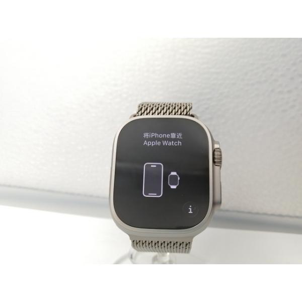 中古】Apple Watch Ultra3 49mm Cellular ナチュラルチタニウムケース