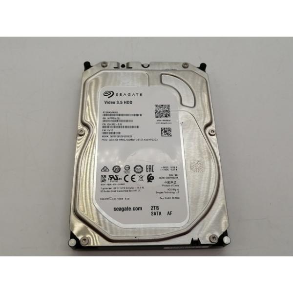 ■分類：3.5インチ 内蔵型SATA HDD■ランク：中古■メーカー：各社3.5インチSerialATA■製造番号：WFM2WE2L■備考：型番：ST2000VM005 状態：表面に凹みがあります 付属品：本体のみ■保証期間：１週間■注意事...