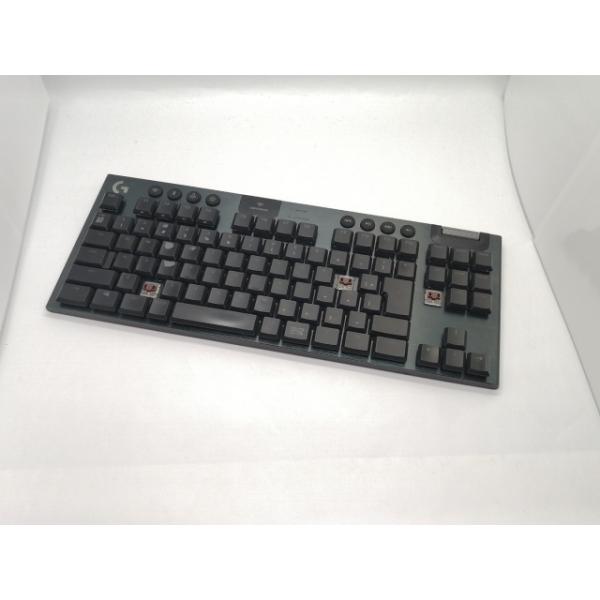 ■分類：パソコン用アクセサリー■ランク：中古■メーカー：Logicool■製造番号：2212MR1B0528■備考：状態：キーキャップテカリ・塗装剥がれ、一部欠品（X,＠,Del）があります 付属品：箱、印刷物、USBケーブル、ドングル■保...